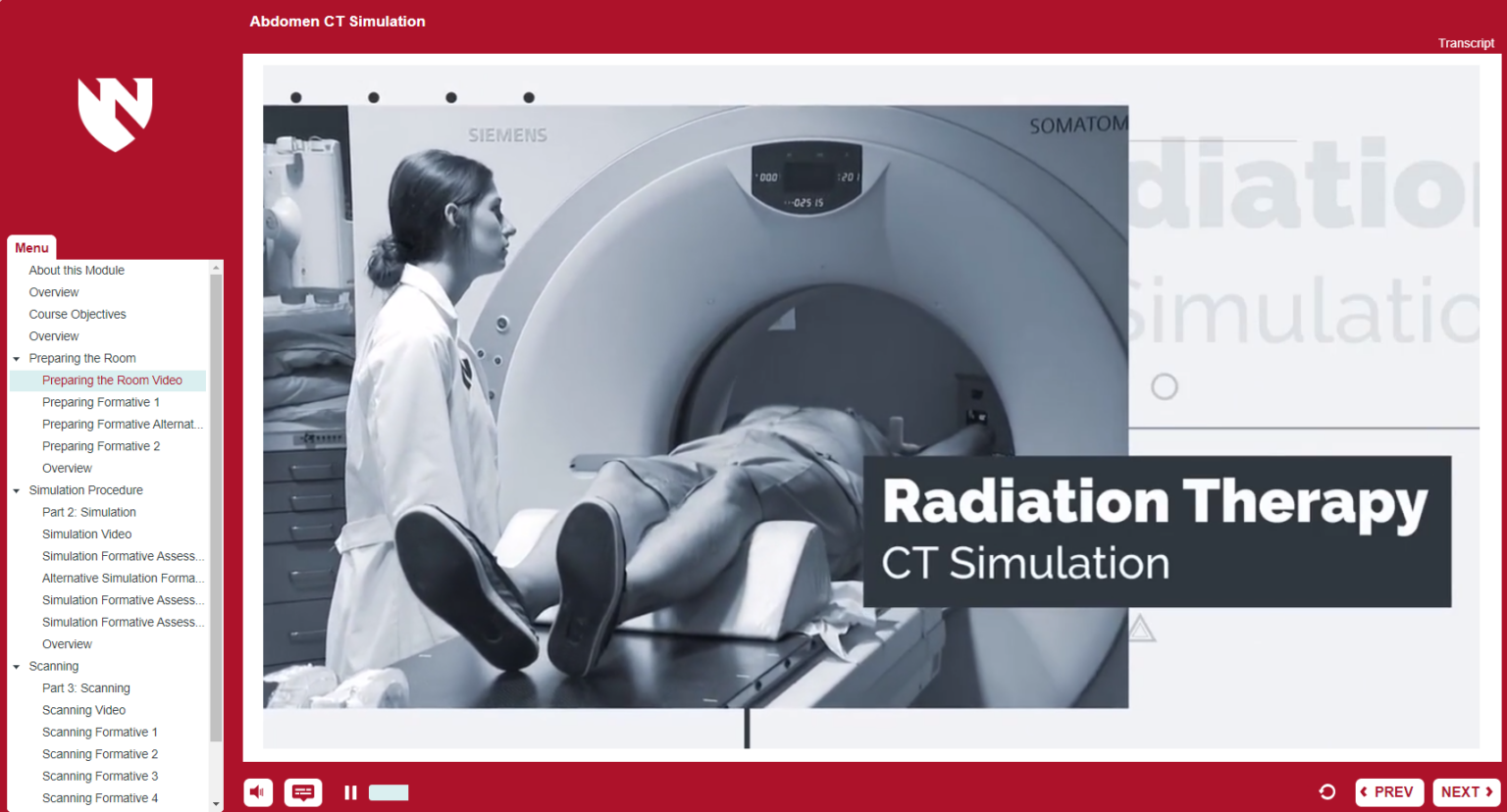 Abdomen and Spine CT Simulation | E-Gallery | University of Nebraska ...