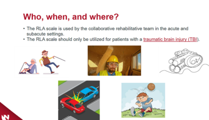 Rancho Los Amigos Cognitive Scale | E-Gallery | University of Nebraska ...