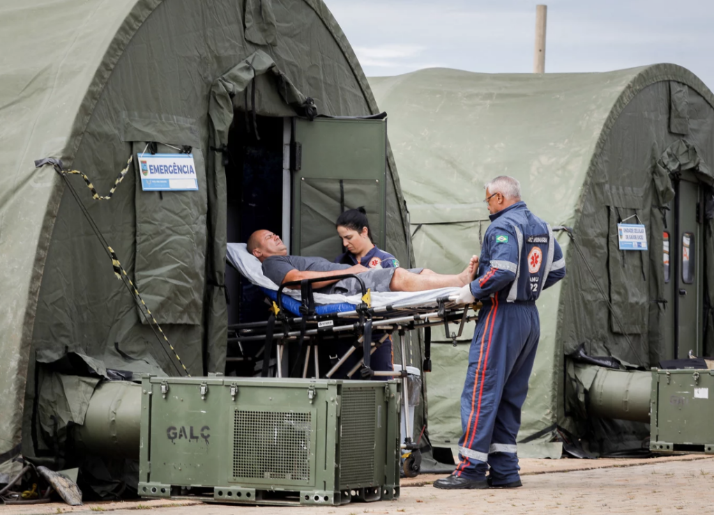 With a million cases of dengue so far this year, Brazil is in a state ...