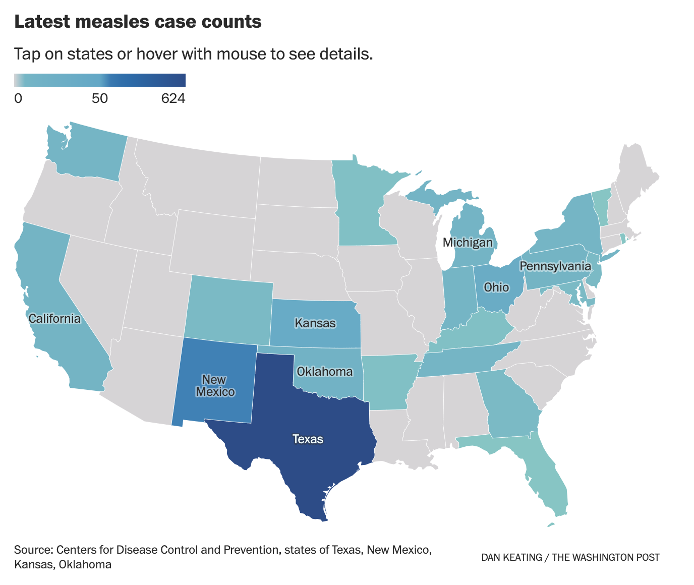The latest on measles outbreak cases in the U.S. | The Transmission ...