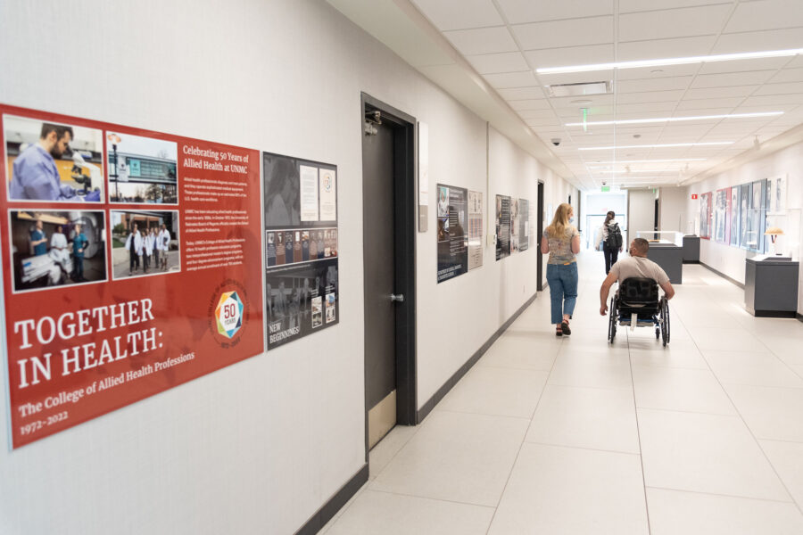 Exhibit highlights College of Allied Health Professions | Newsroom ...
