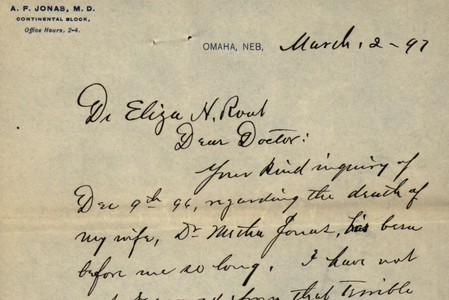UNMC history: Early 1900s doctor was skilled in microscopy | Newsroom ...
