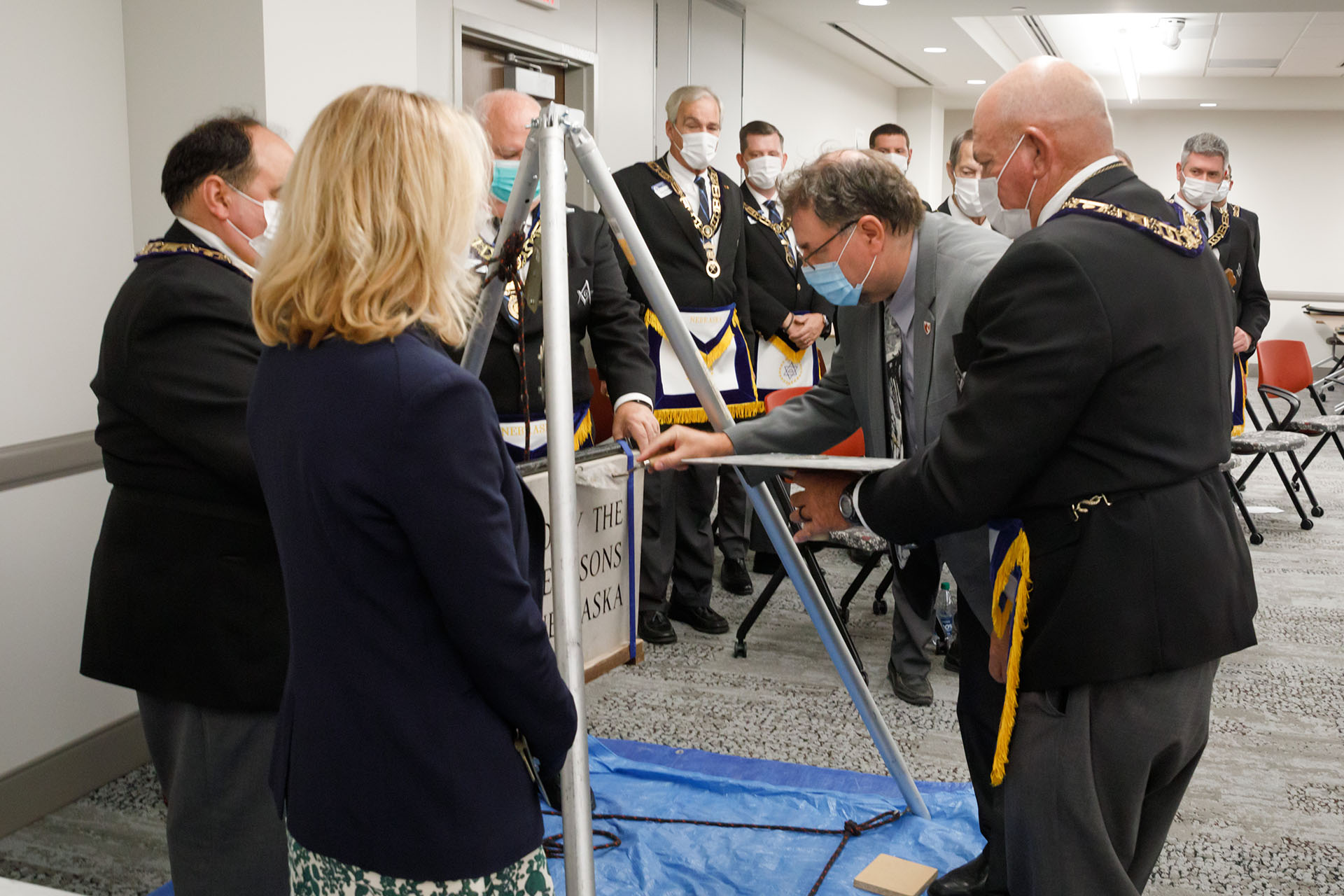 Freemasons dedicate cornerstone at MMI's new home | Newsroom ...