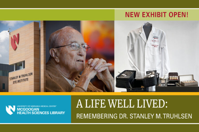 McGoogan Library online exhibit on Dr. Truhlsen opens today | Newsroom ...