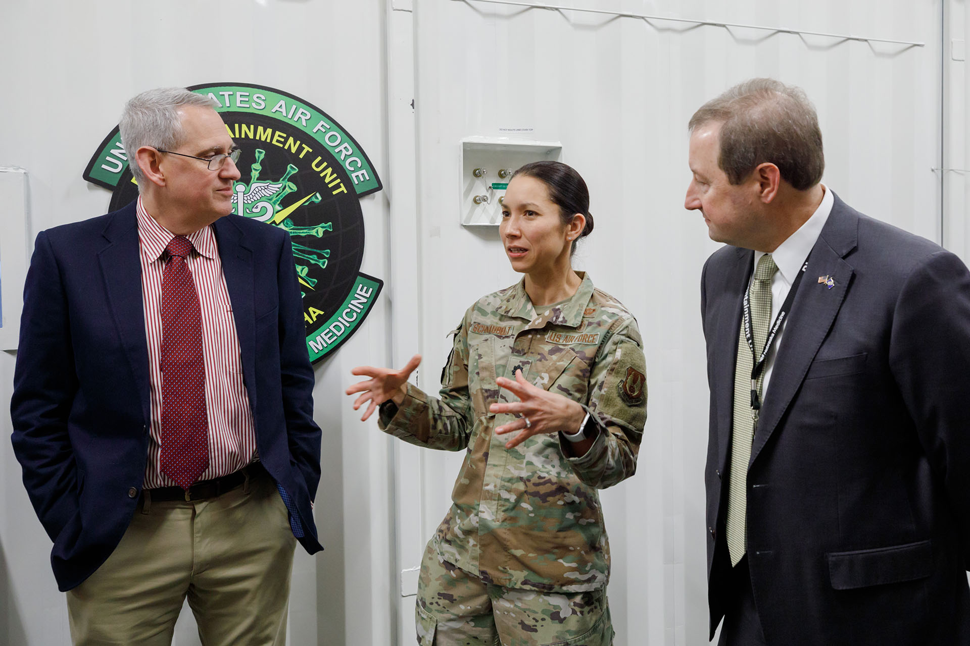 UNMC welcomes Defense Health Agency for health security tour | Newsroom ...