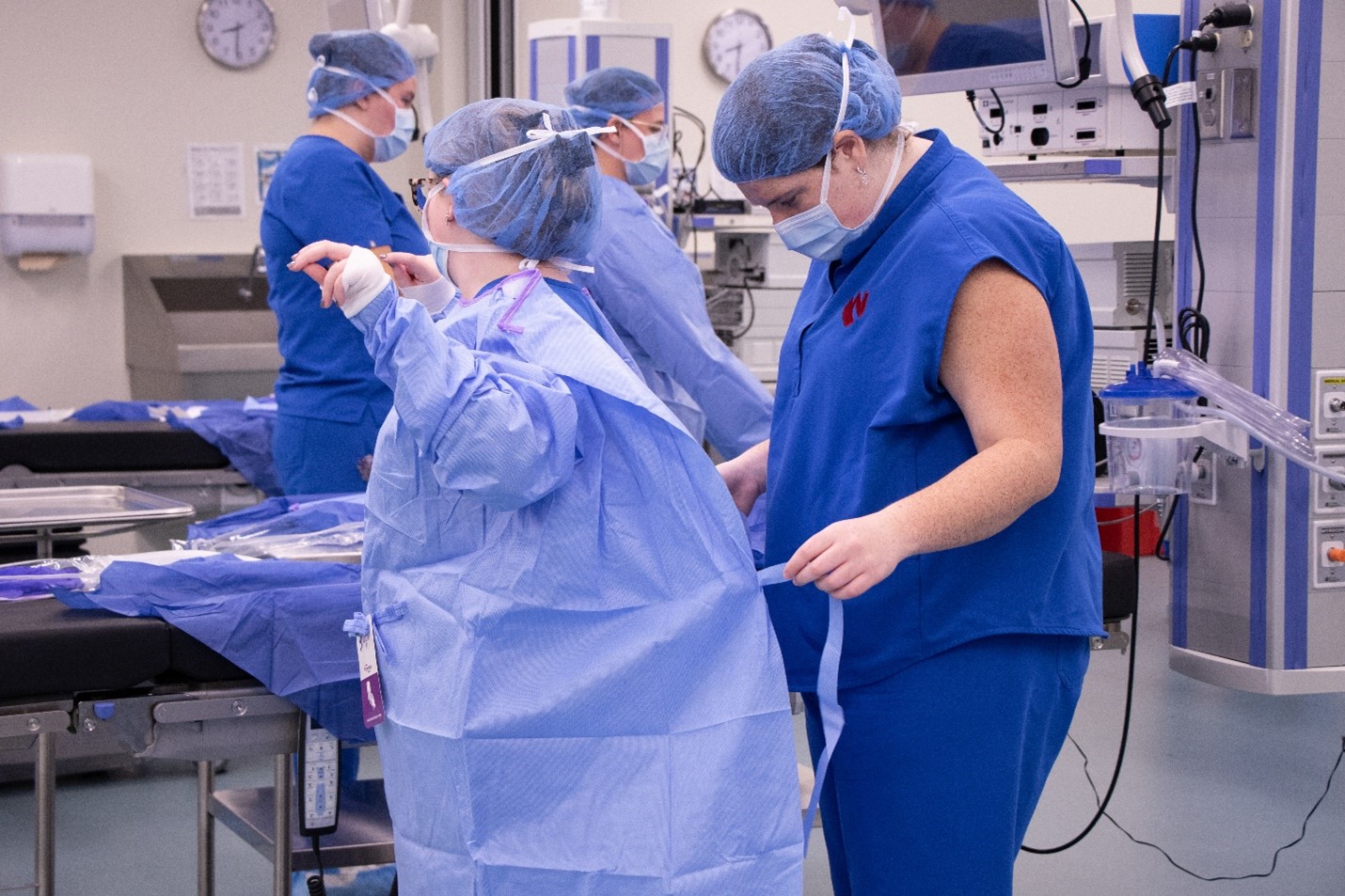 Dental hygiene students complete cutting-edge operating room simulation ...
