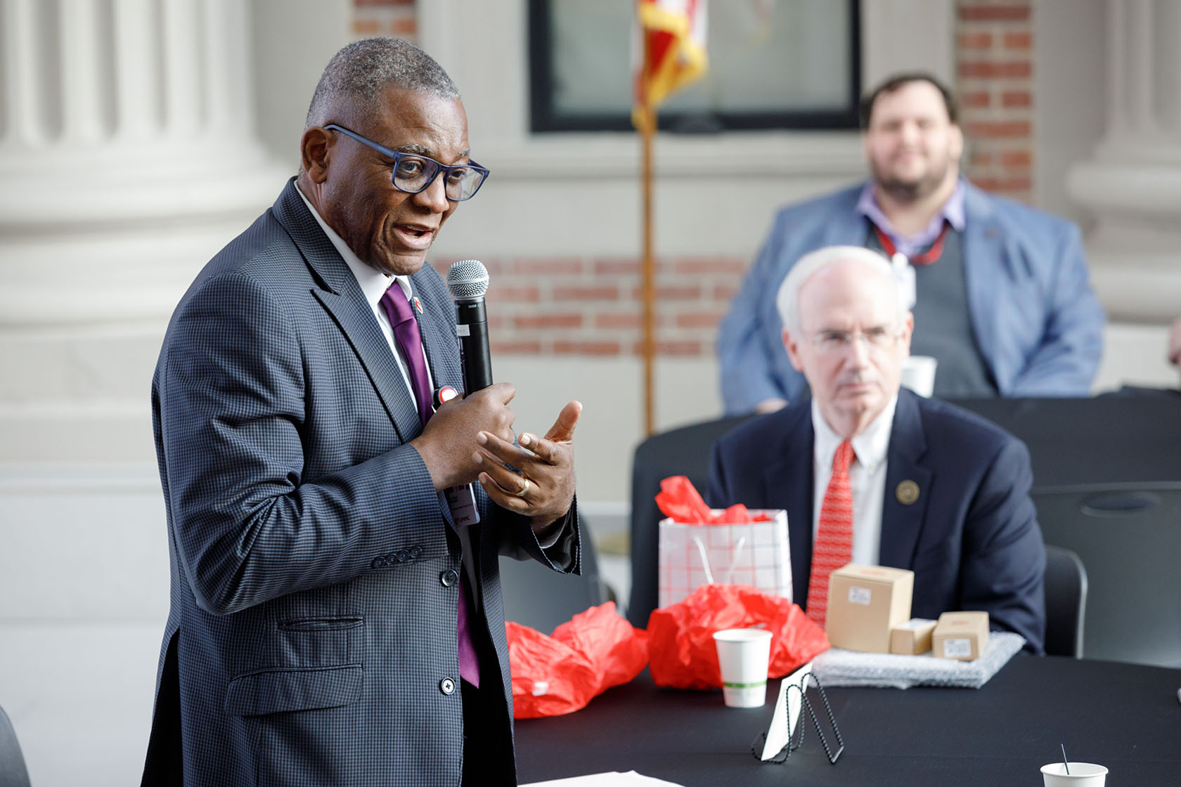 Faculty, student senates hold special event to honor Dr. Gold ...