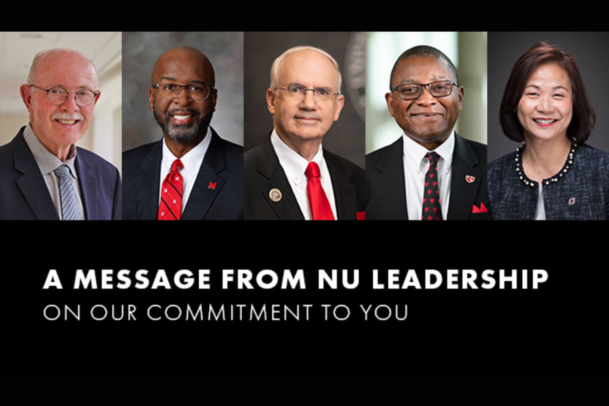 'A Message from NU Leadership on Our Commitment to You' | Newsroom ...