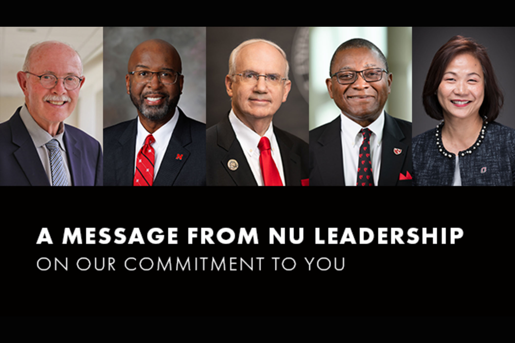 'A Message from NU Leadership on Our Commitment to You' | Newsroom ...