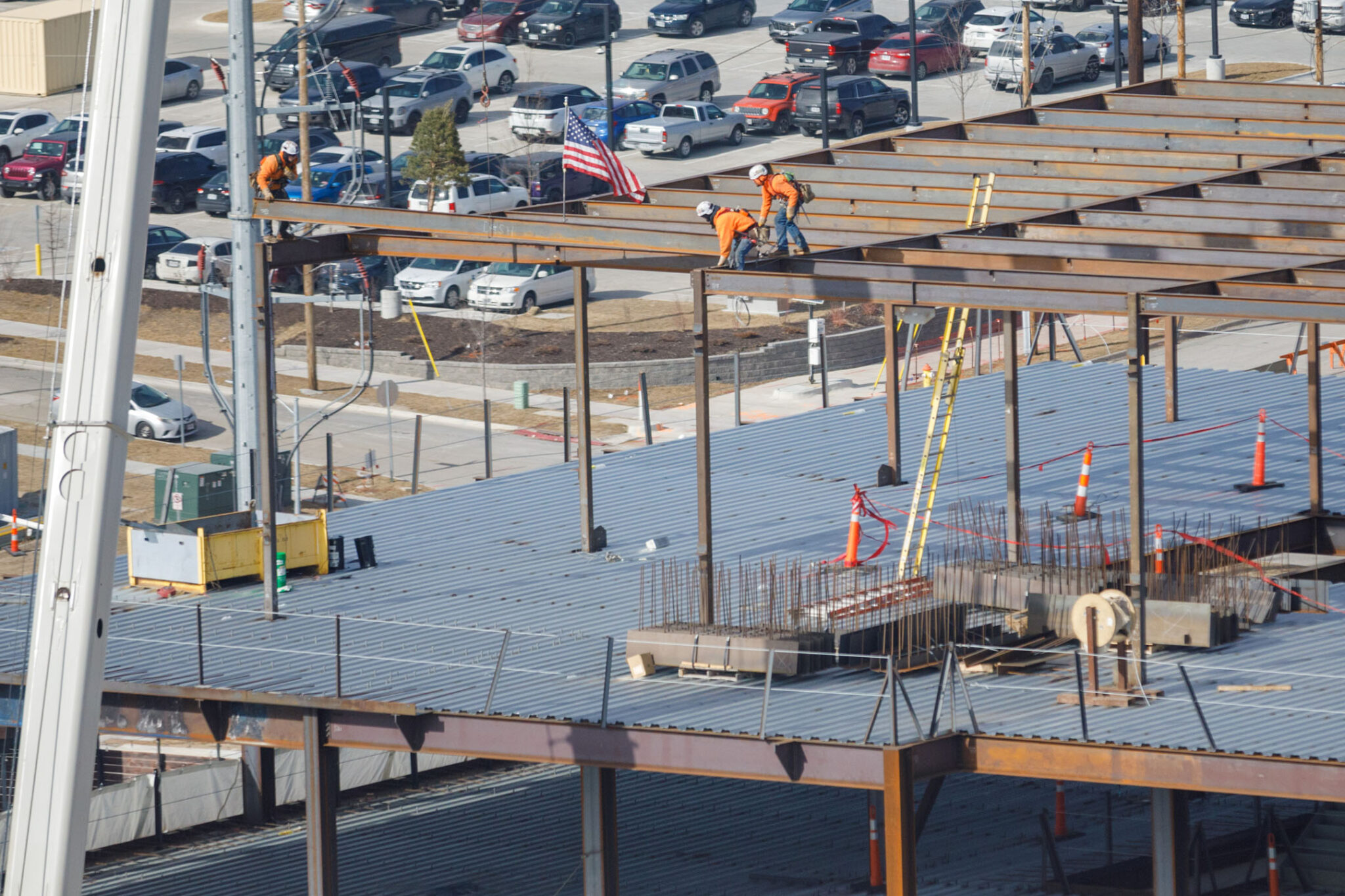 Final beam placed at EDGE District's CORE Building | Newsroom ...
