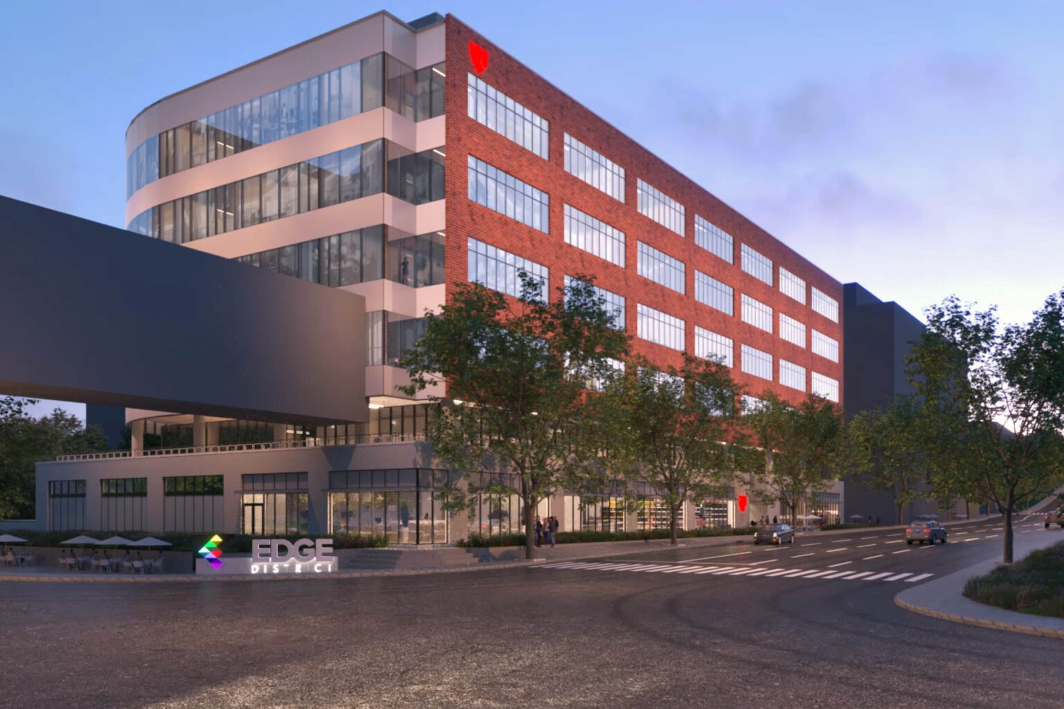 Final beam placed at EDGE District's CORE Building | Newsroom ...