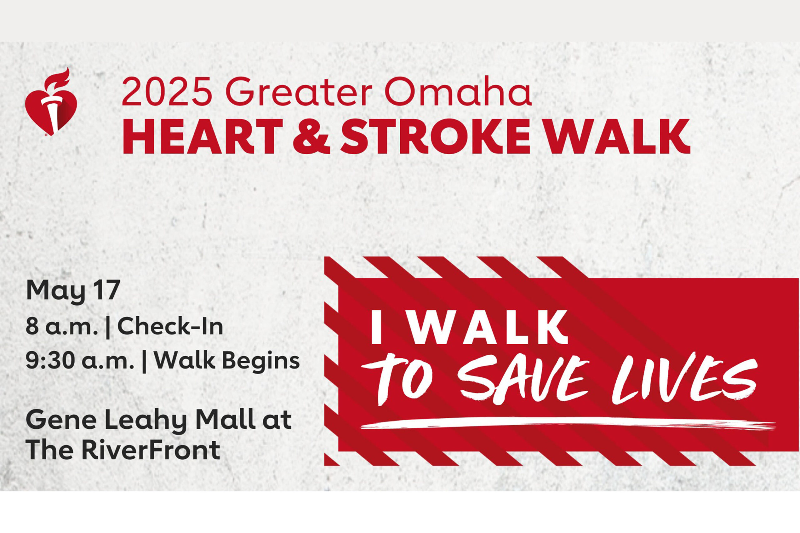 UNMC, Nebraska Medicine co-sponsoring annual heart walk | Newsroom ...