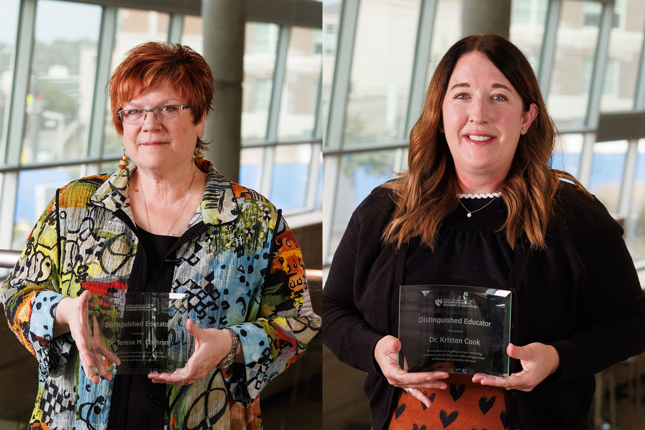 Drs. Cochran, Cook honored as 2025 Distinguished Educators | Newsroom ...
