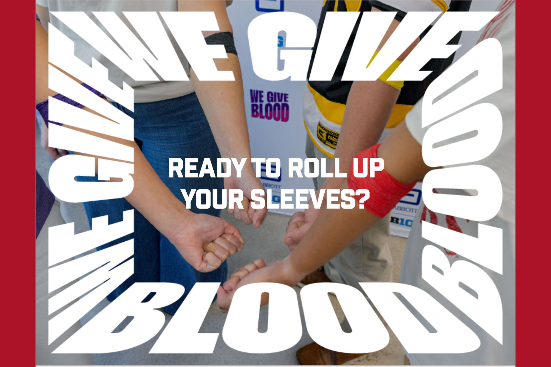 Opportunities ahead to join Big Ten 'We Give Blood' Challenge ...