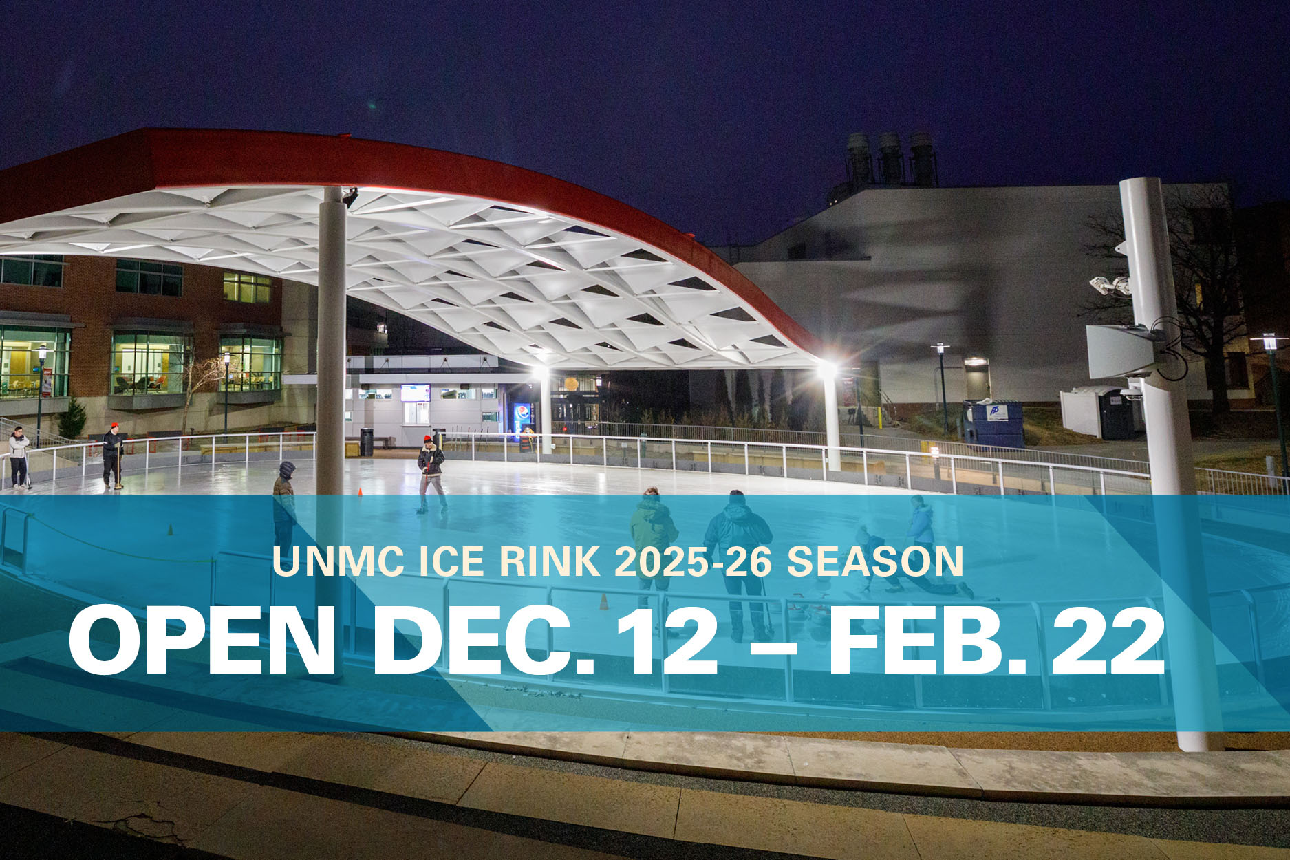 UNMC Ice Rink to return for skating Dec. 12 | Newsroom | University of ...