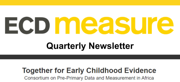 ECD Measure Newsletter, July 2021 | Together for Early Childhood ...